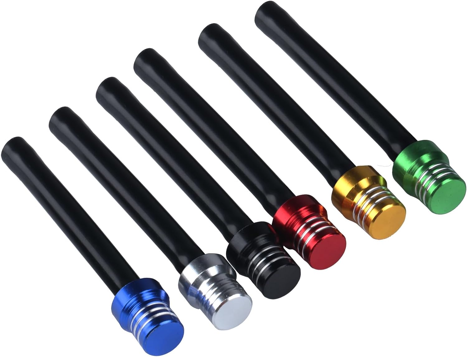 6 pcs Motorcycle Breather Hose Gas Fuel Tank Cap Vent, Motorcycle Gas ...