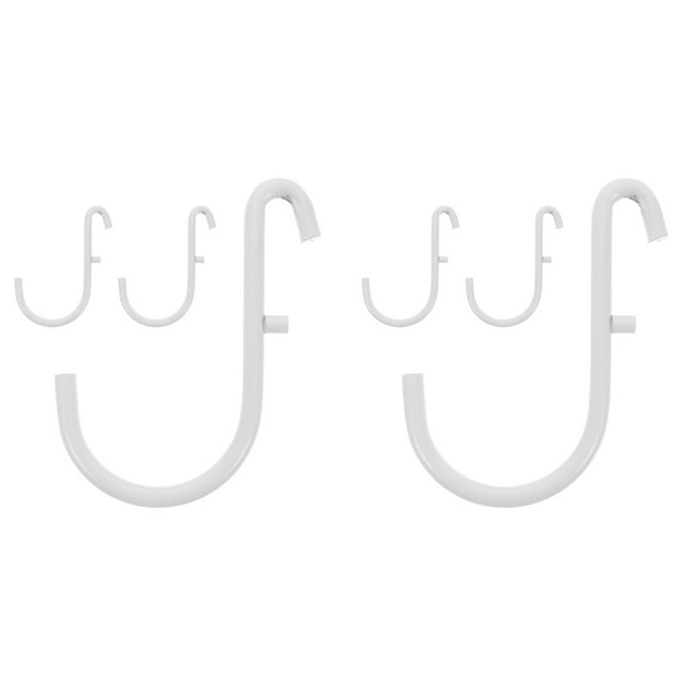 6 pcs Pegboard Hooks J Shape Hook Peg Board Display Hooks for Jewelry ...