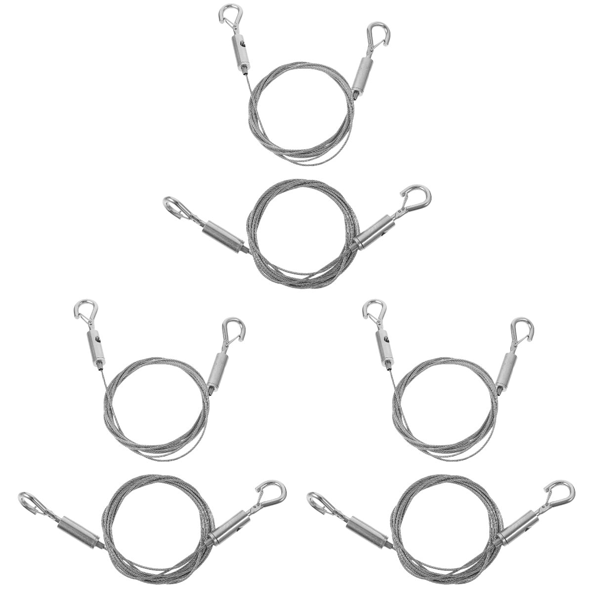 6 pcs Picture Frame Wires Heavy Duty Hanging Ropes Stainless Steel ...