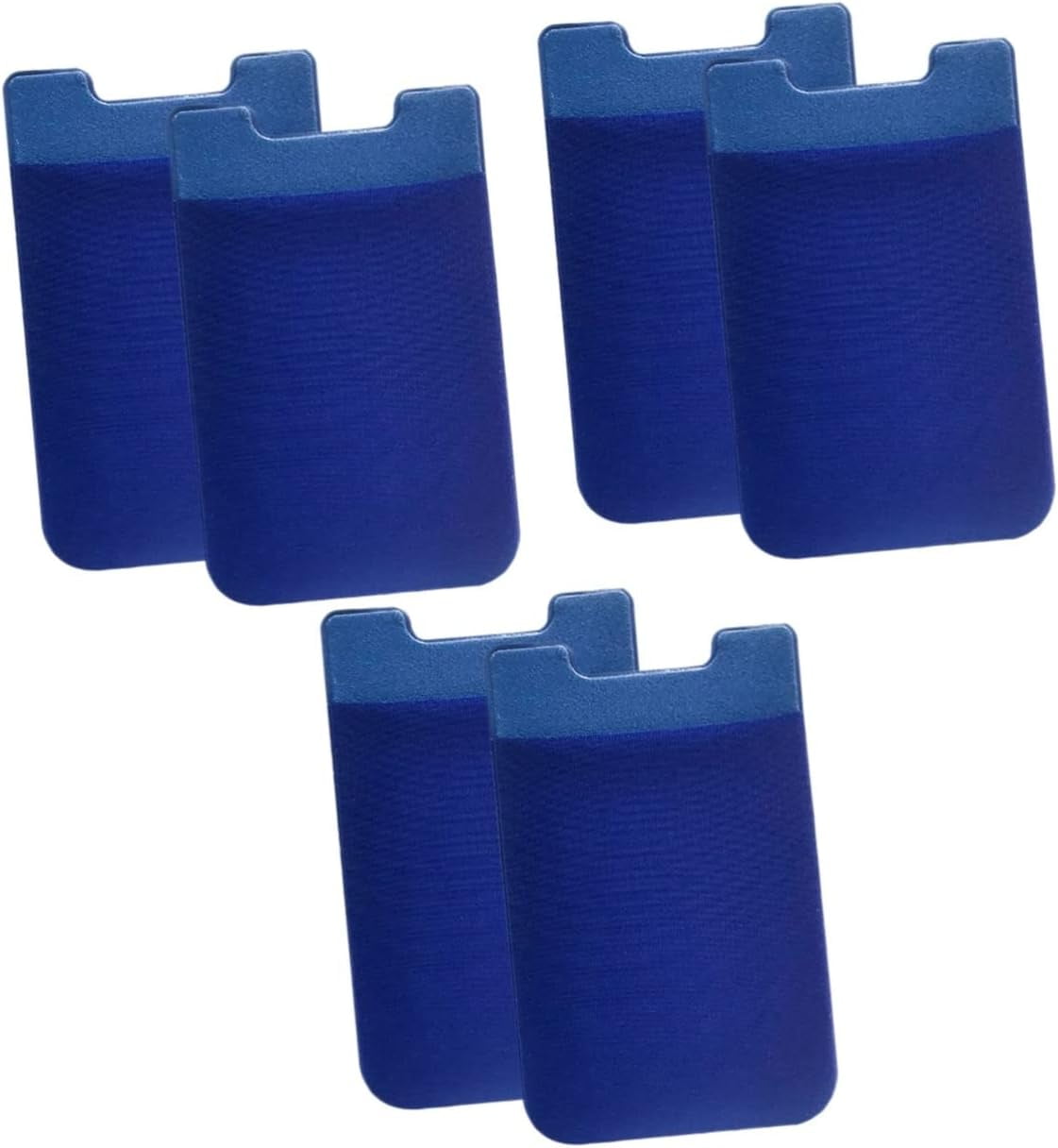 6 pcs Smartphone Self Sticker Pockets Phone Adhesive Holders Case Cell ...