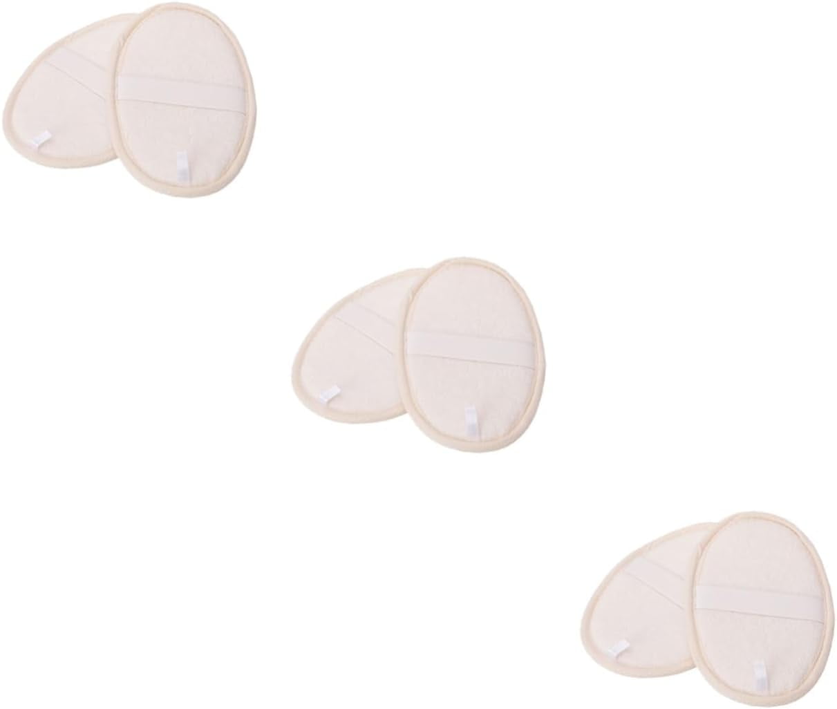 6 pcs Smooth Skin glabrous Skin Beige spa Accessories Durable Natural ...