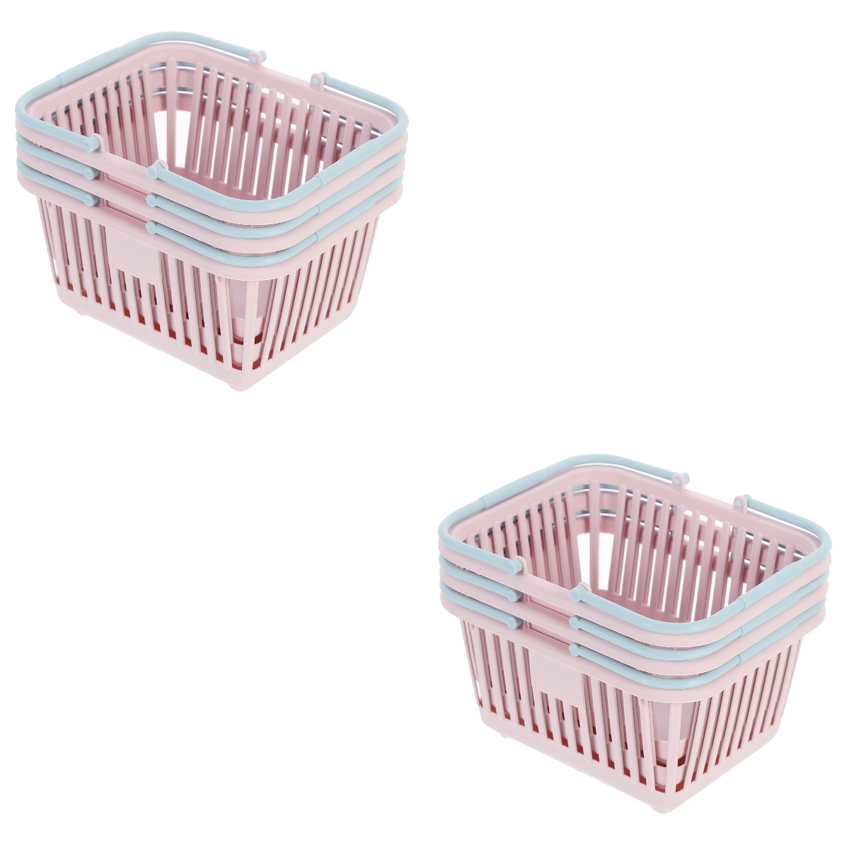 6 pcs Useful Shopping Baskets Home Handheld Storage Baskets Fruit ...