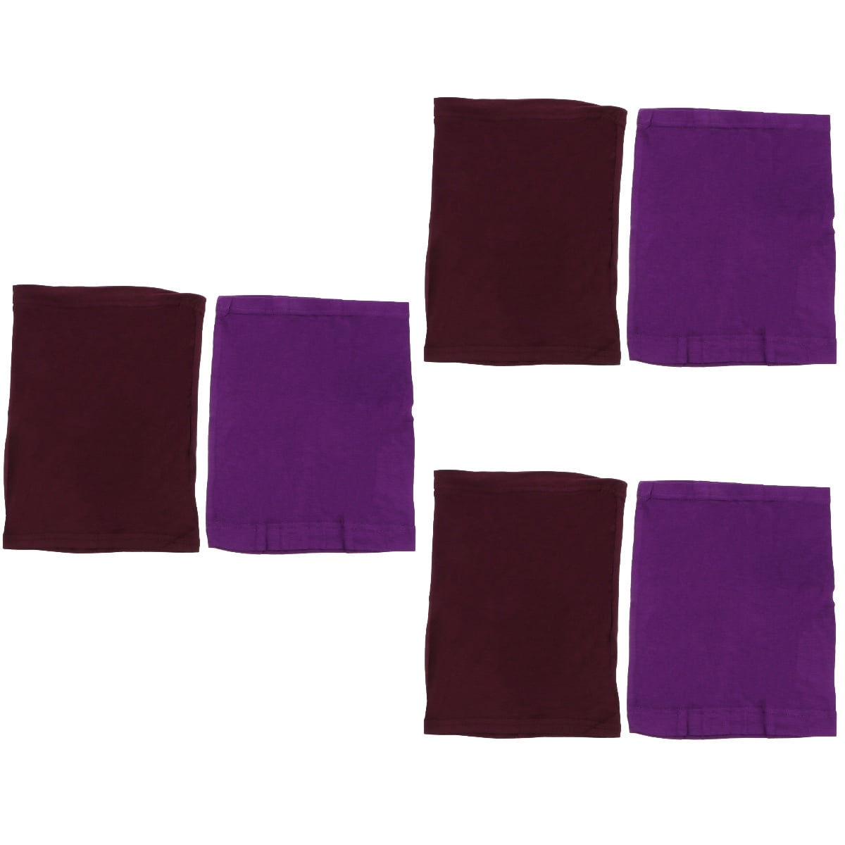 6 pcs Women Hijab Neck Covers Scarf Bonnet Inner Hijab Caps Under Scarf ...