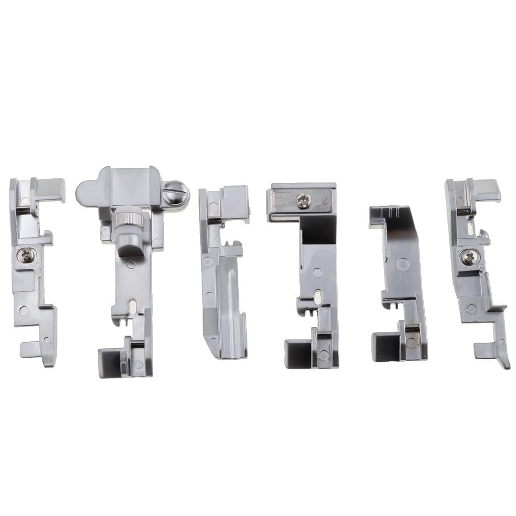 6-piece Multifunction Overlock Presser Foot Set For Machine - Walmart.com