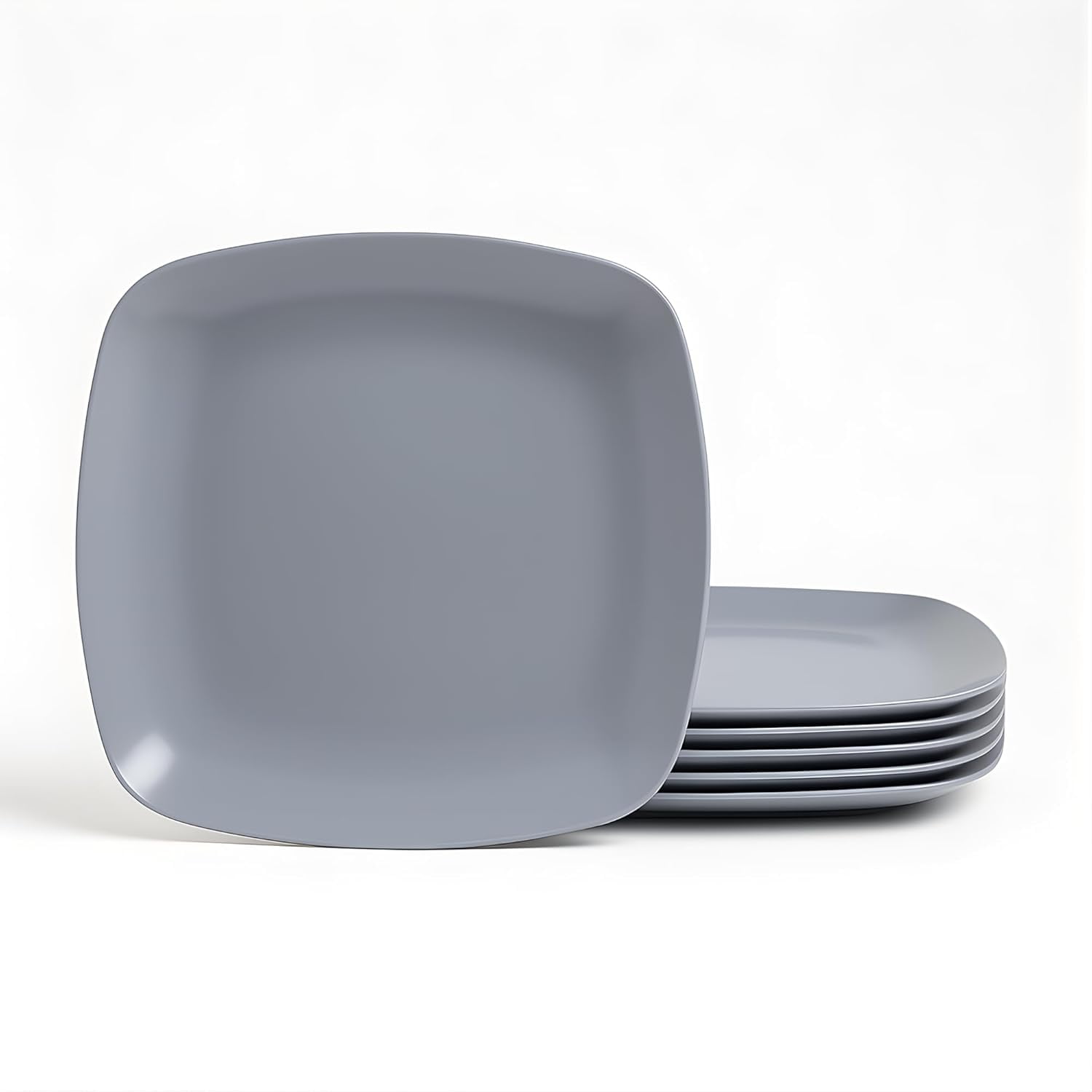 6-piece Plate Set Unbreakable Serving Dishes for Indoors and Outdoors ...