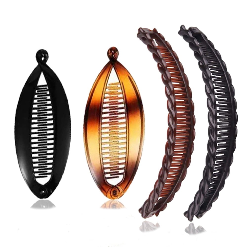 6-piece handle comb fish tail fish hair fish shape clip girls long ...