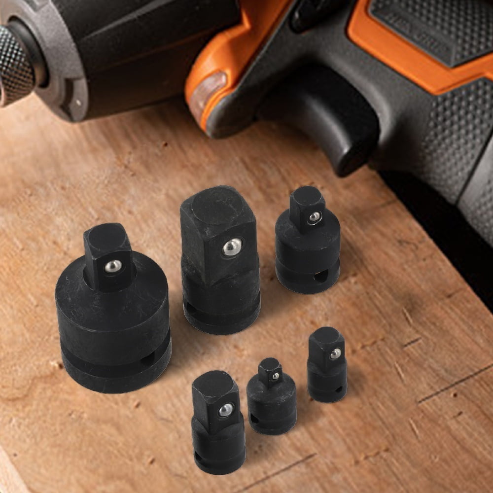 6-piece socket wrench 1/2 3/4 3/8 in. pneumatic adapter converter ...