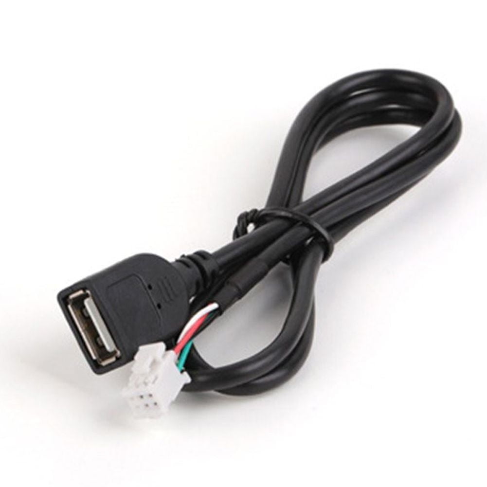 6-pin USB cable (B)$ Car radio accessories USB cable for Android ...
