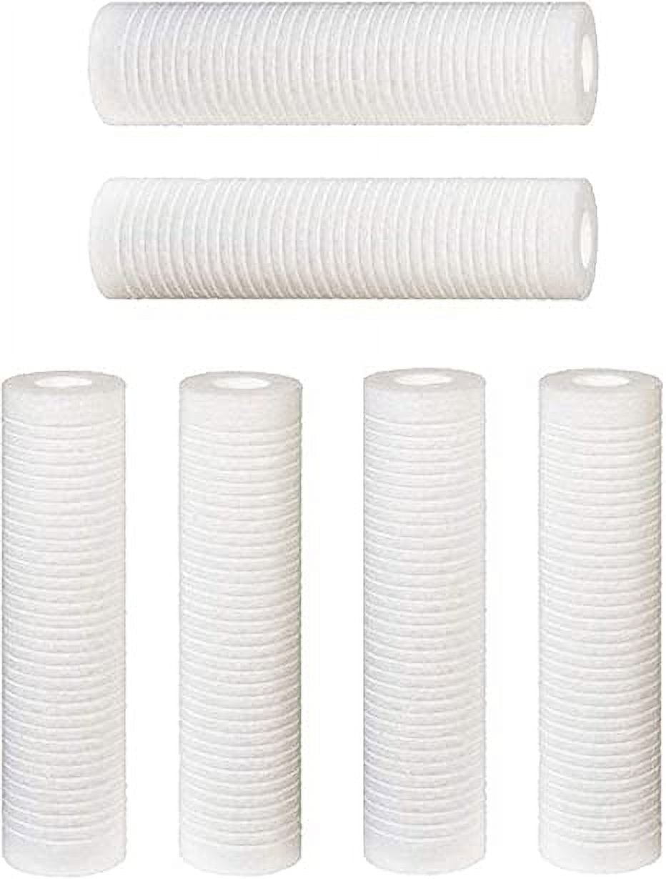 10"x2.5", 5 Micron Sediment Filters Cartridges (Compatible with AP110 ...