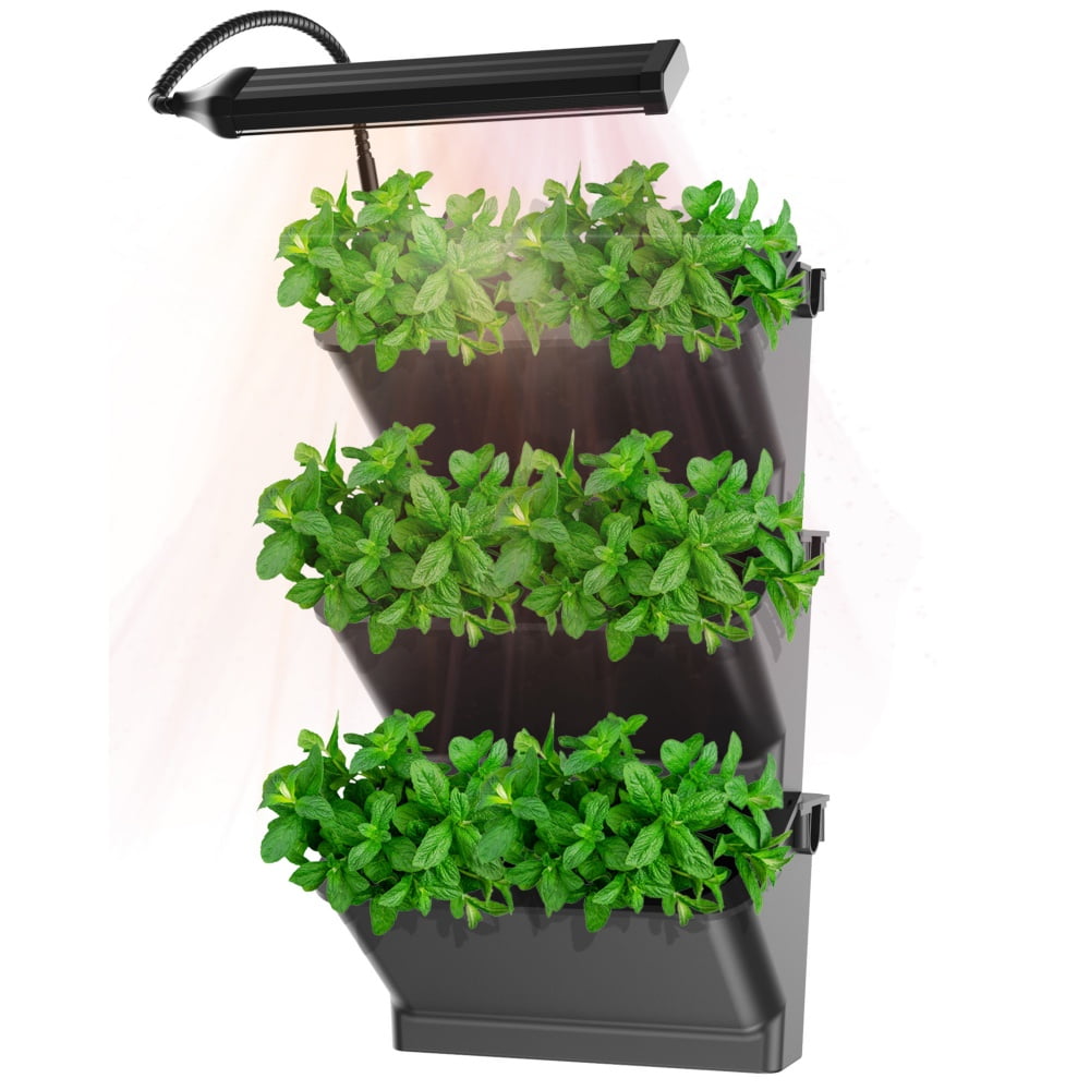 6 pots of adjustable light replenishing self-priming wall mounted ...