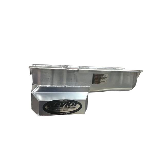 6 qt. Claimer RH Dipstick Oil Pan for Small Block Chevy 1986-Up ...