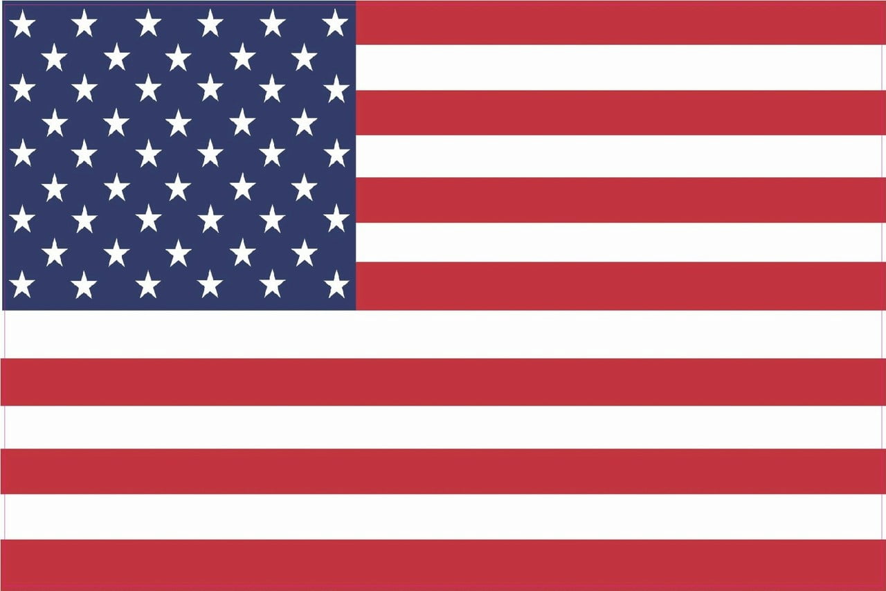 6in x 4in United States Flag Magnet Vinyl Flag Vehicle Bumper Ma ...