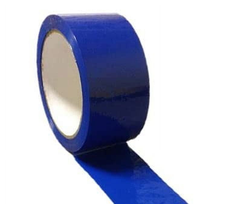 6 roll 2inch Blue Color Packing Tape, Moving Tape, 2.0 Mil Thick, Heavy ...