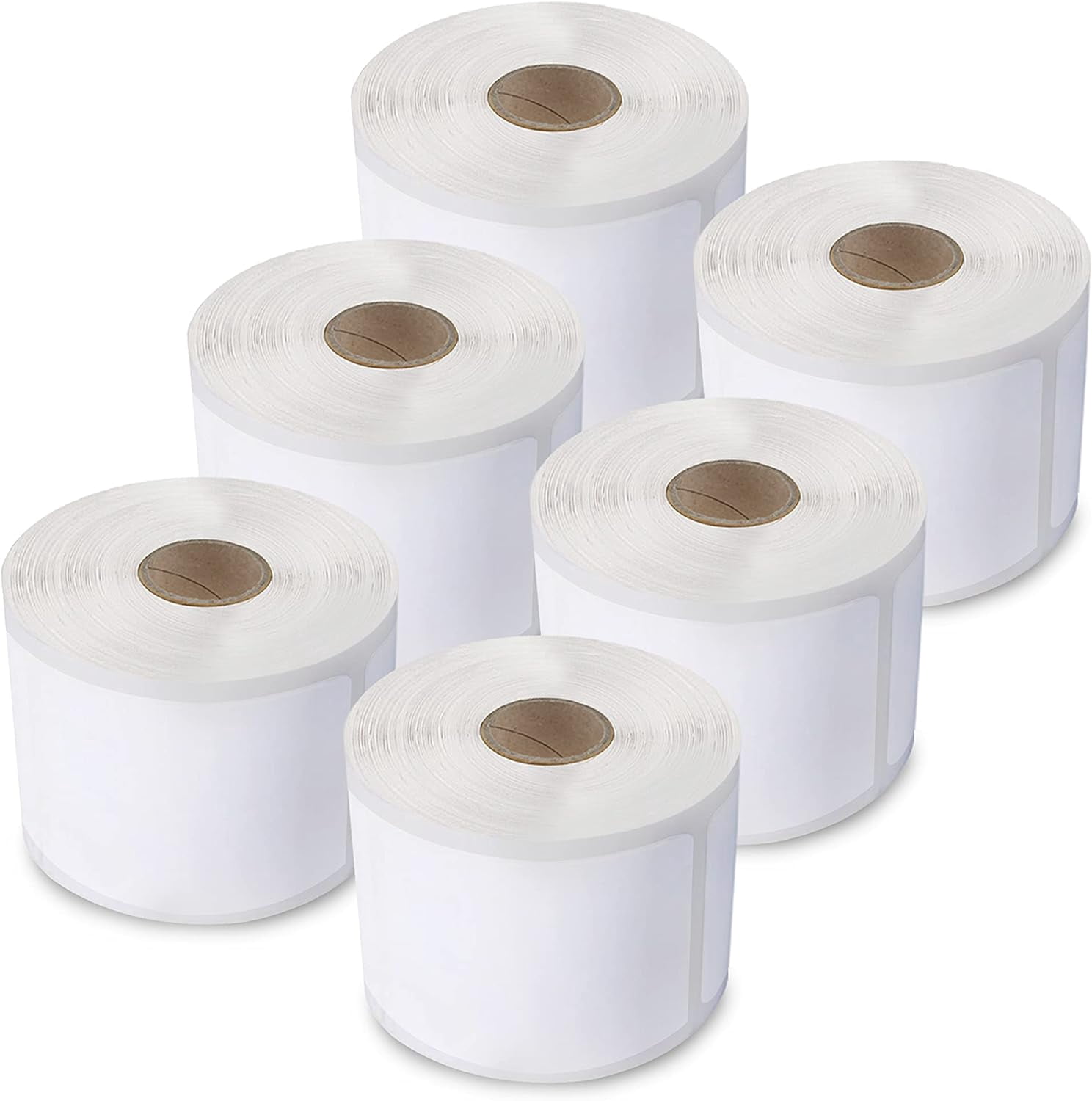 (6 rolls/6000 labels) 30334 compatible multi-functional barcode labels ...
