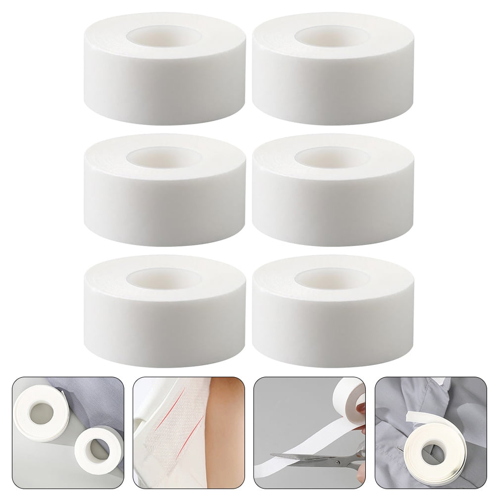 6 rolls Self-Adhesive Collar Protector,Sweat Pads Shirt Collar Tape ...
