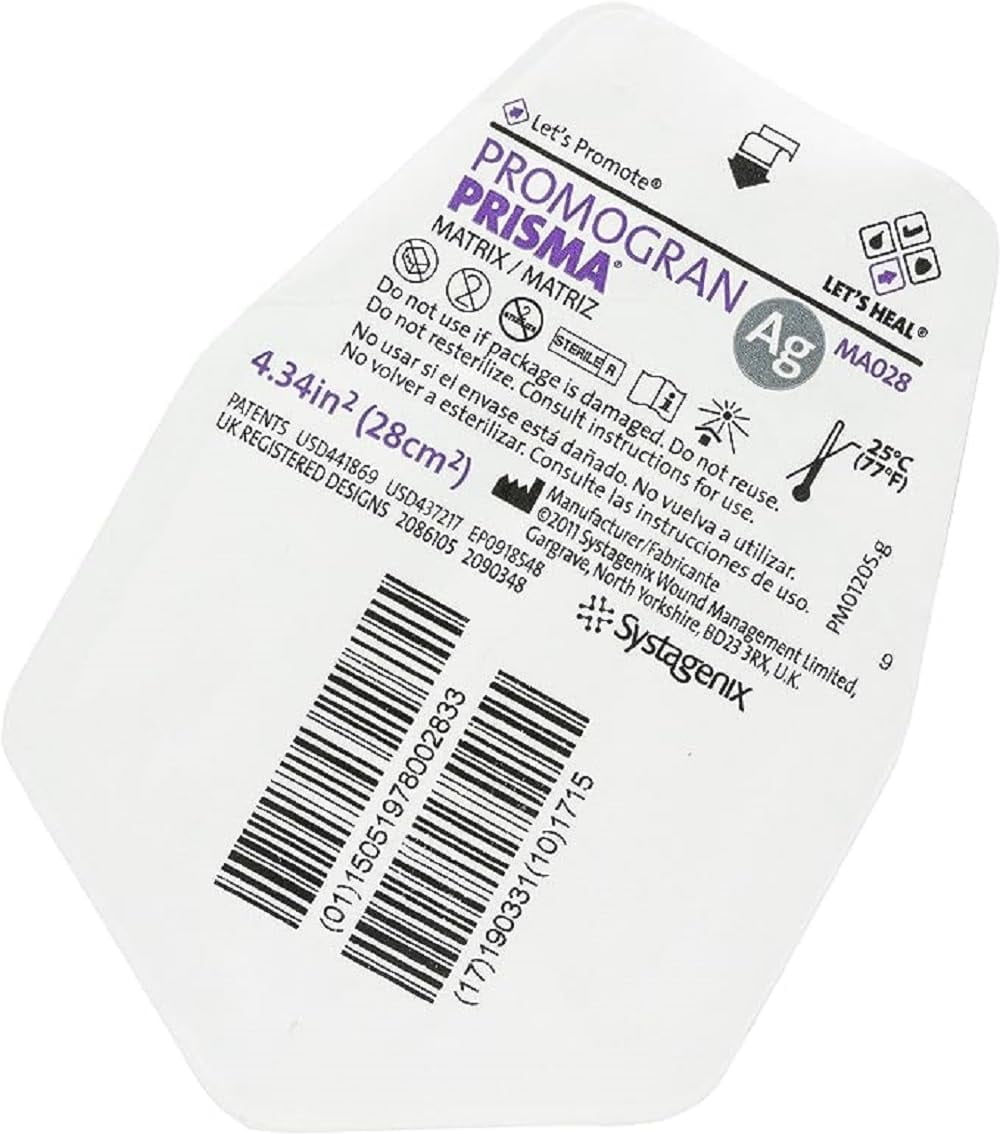6 set- Promogran Prisma Matrix Wound Dressing 4.34 sq. in. each Unit by ...