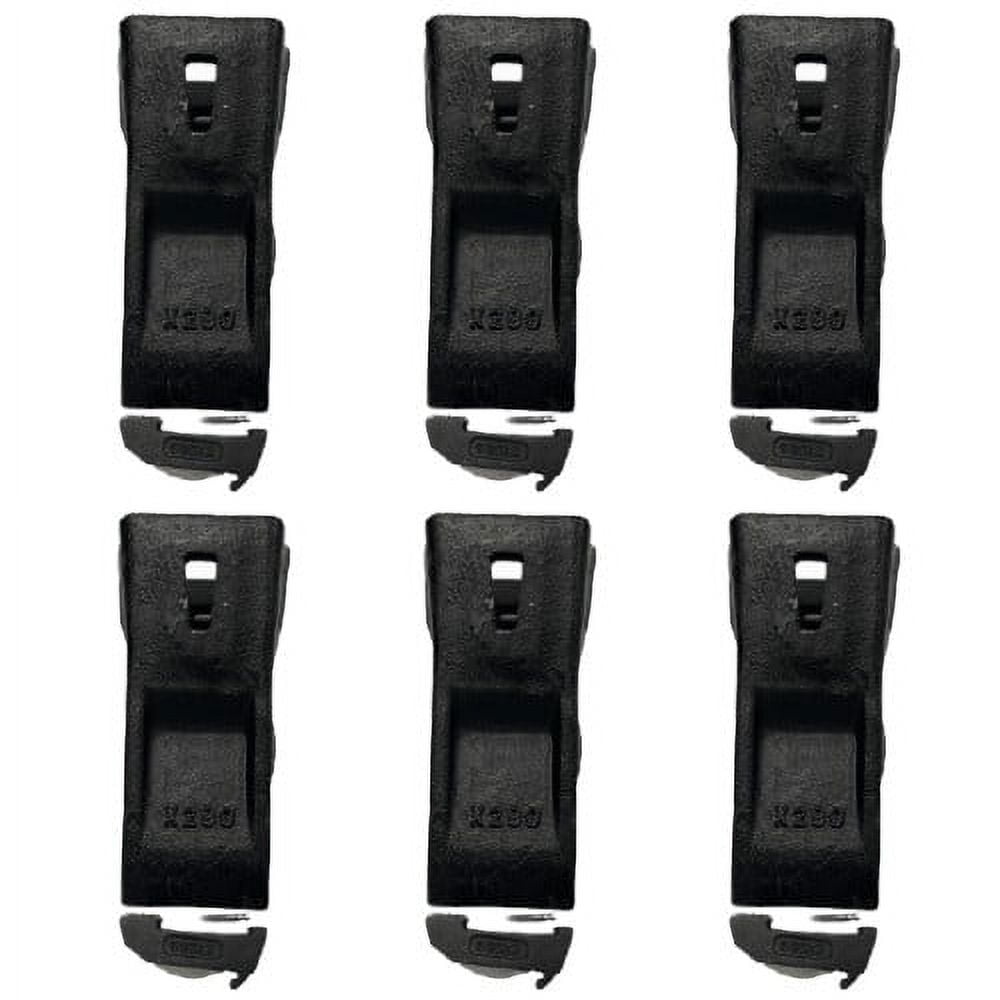 6 sets X330 Bucket Teeth, Bucket Tooth Digging w/ Fix Pin K330 ...