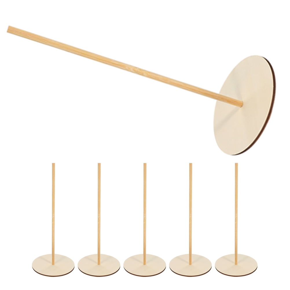 6 sets of Wooden Donut Stand Holder Doughnut Display Rack Reusable ...