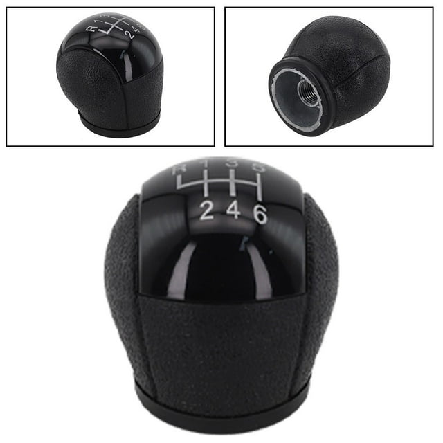 6 speed 1x gear lever knob leather boot for ford for transit van mk7 ...