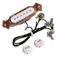 6-string Single Coil Magnetic Acoustic Guitar Soundhole Pickup with ...