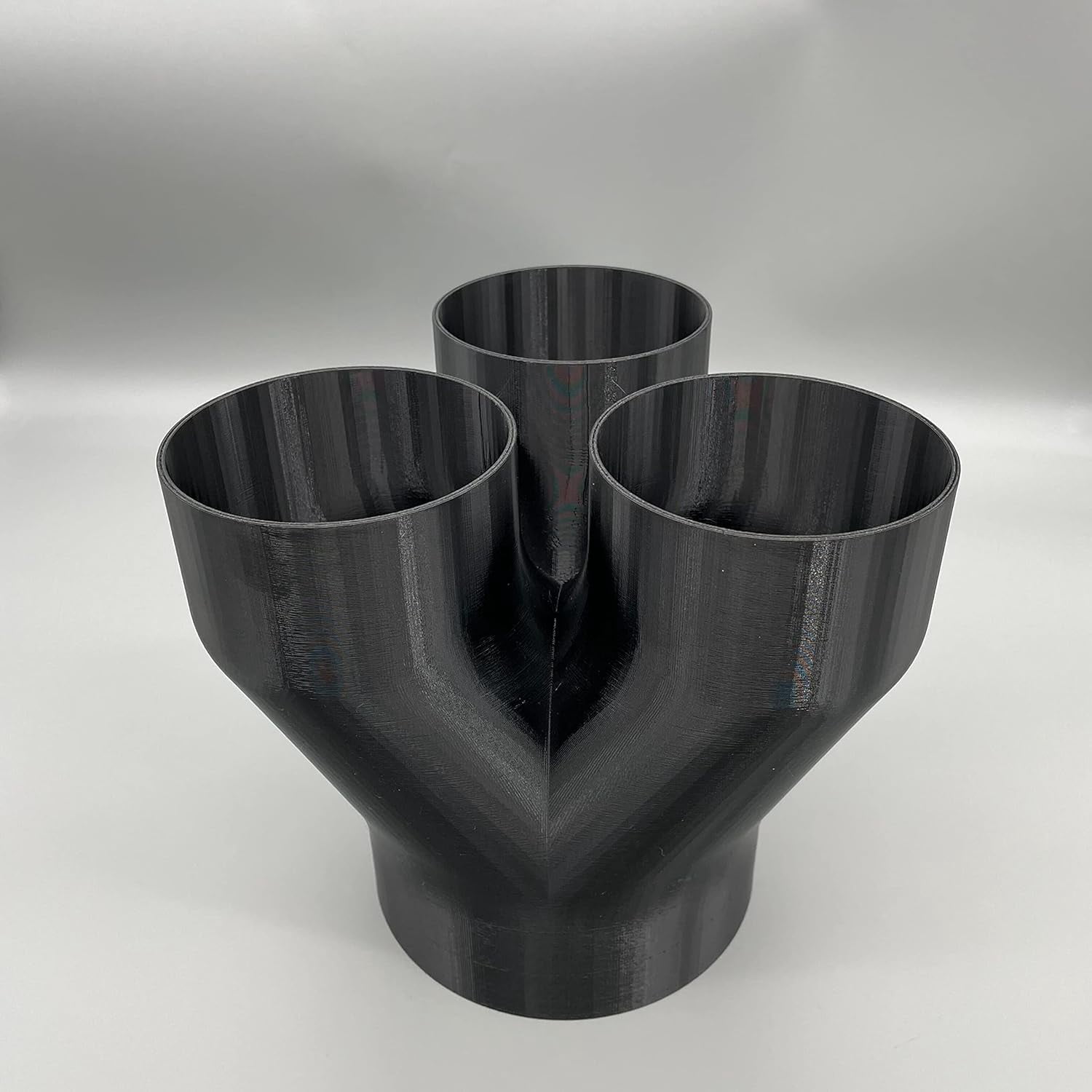 6'' to 4'' 3-Way Splitter Duct Connection for Woodwork Dust, Grow Tent ...