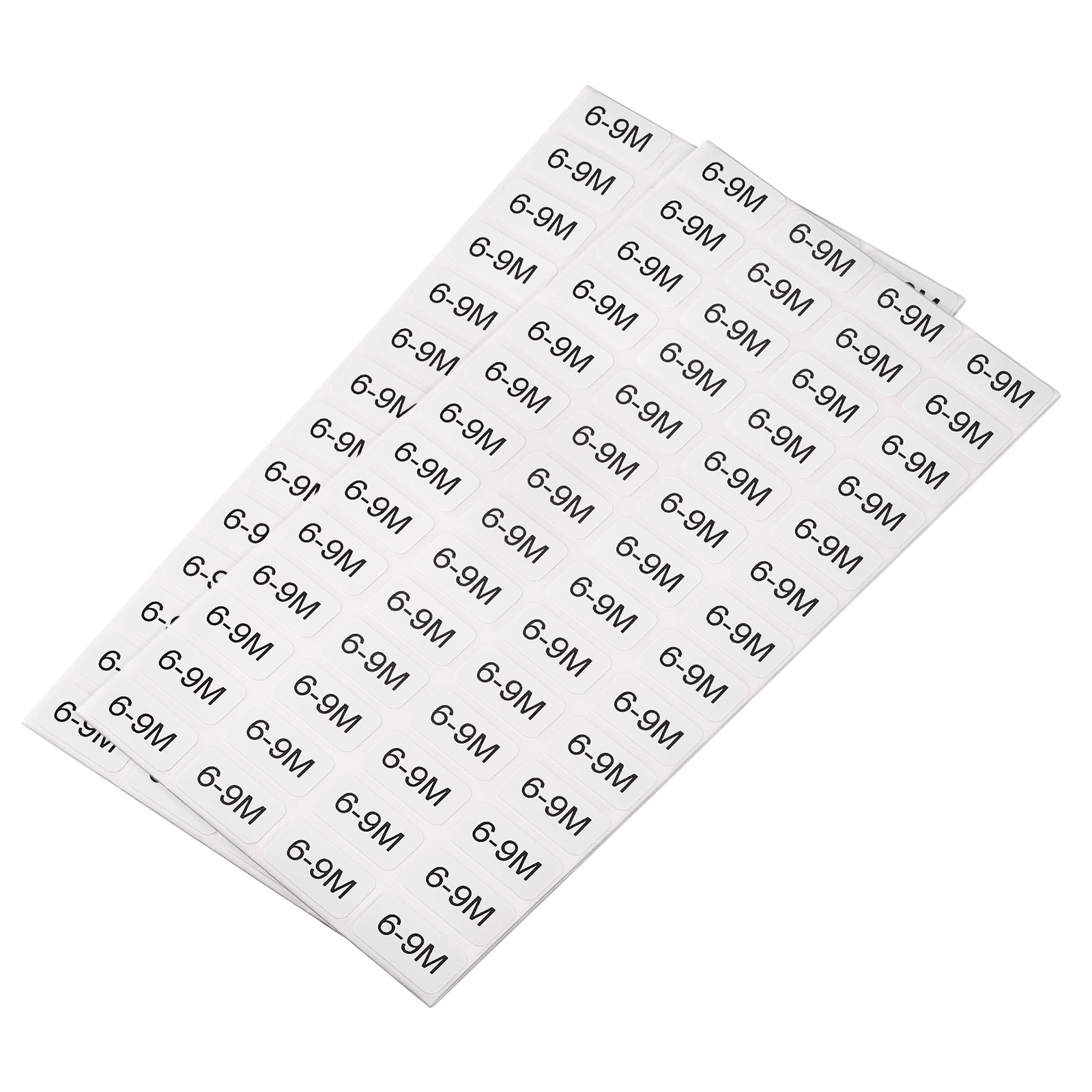 6 to 9 Month Clothes Size Sticker Label Coding Size Labels for Retail ...