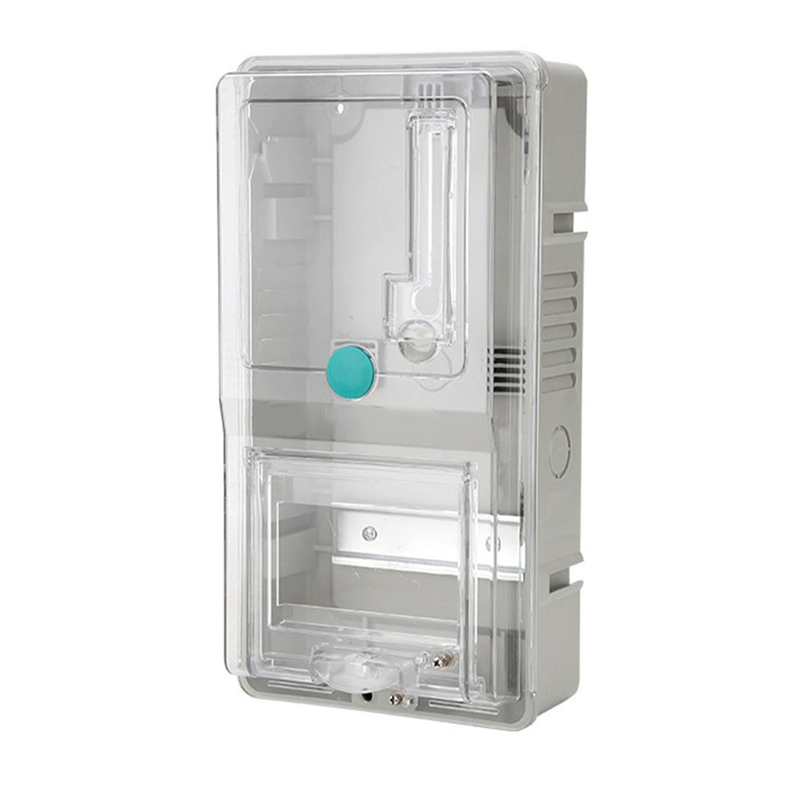 6-way Single-phase Meter Box Household Transparent PC Plastic Electric ...
