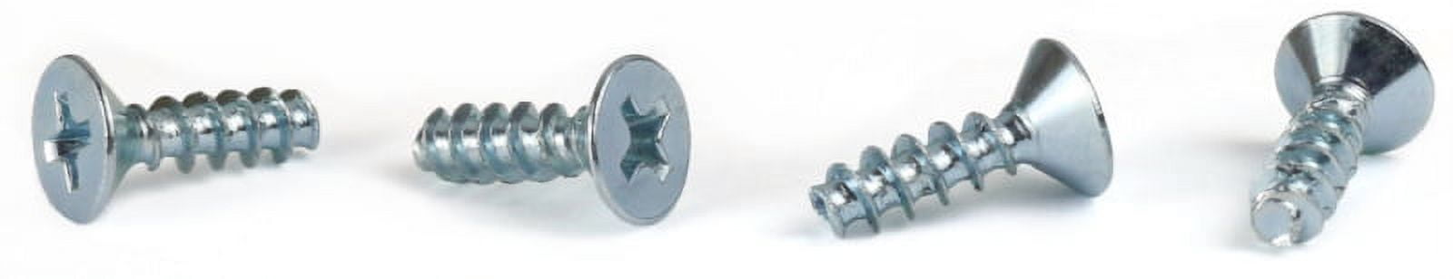 #6 x 1/2" Thread Forming Screws for Plastics (48-2) / Phillips / Flat ...