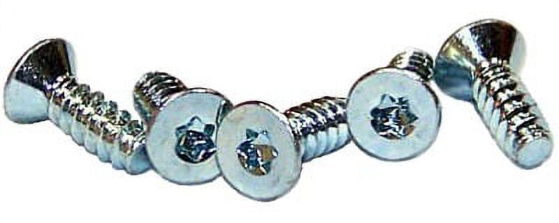 #6 x 1/2" Type B Self-Tapping Screws / Six-Lobe (TorxÂ®) / Flat Head ...