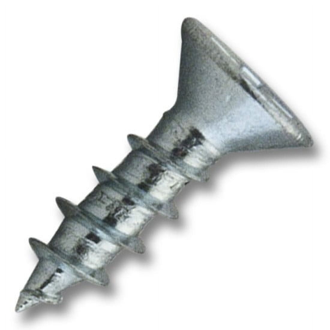 #6 x 1/2 in. Zinc Philips Flat Head Coarse Thread 1000 Per Box ...