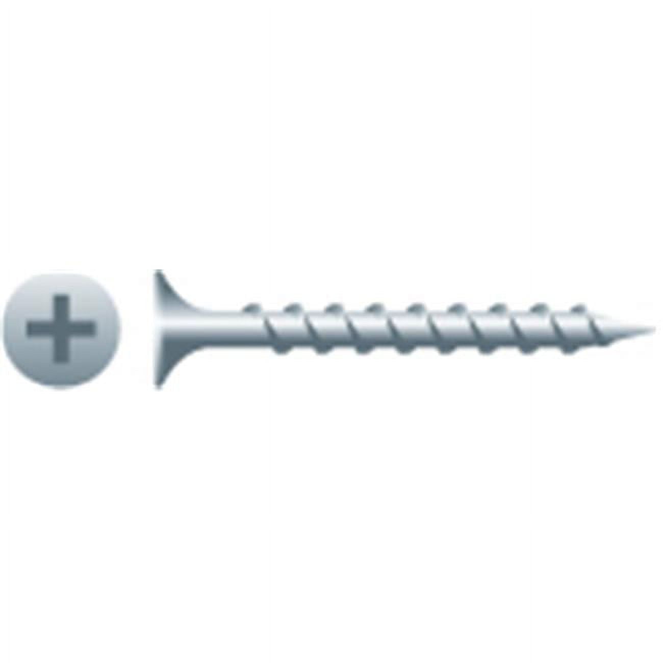 6 x 1.25 in. Phillips Bugle Head Screws Coarse Thread Dacrotized Coated ...