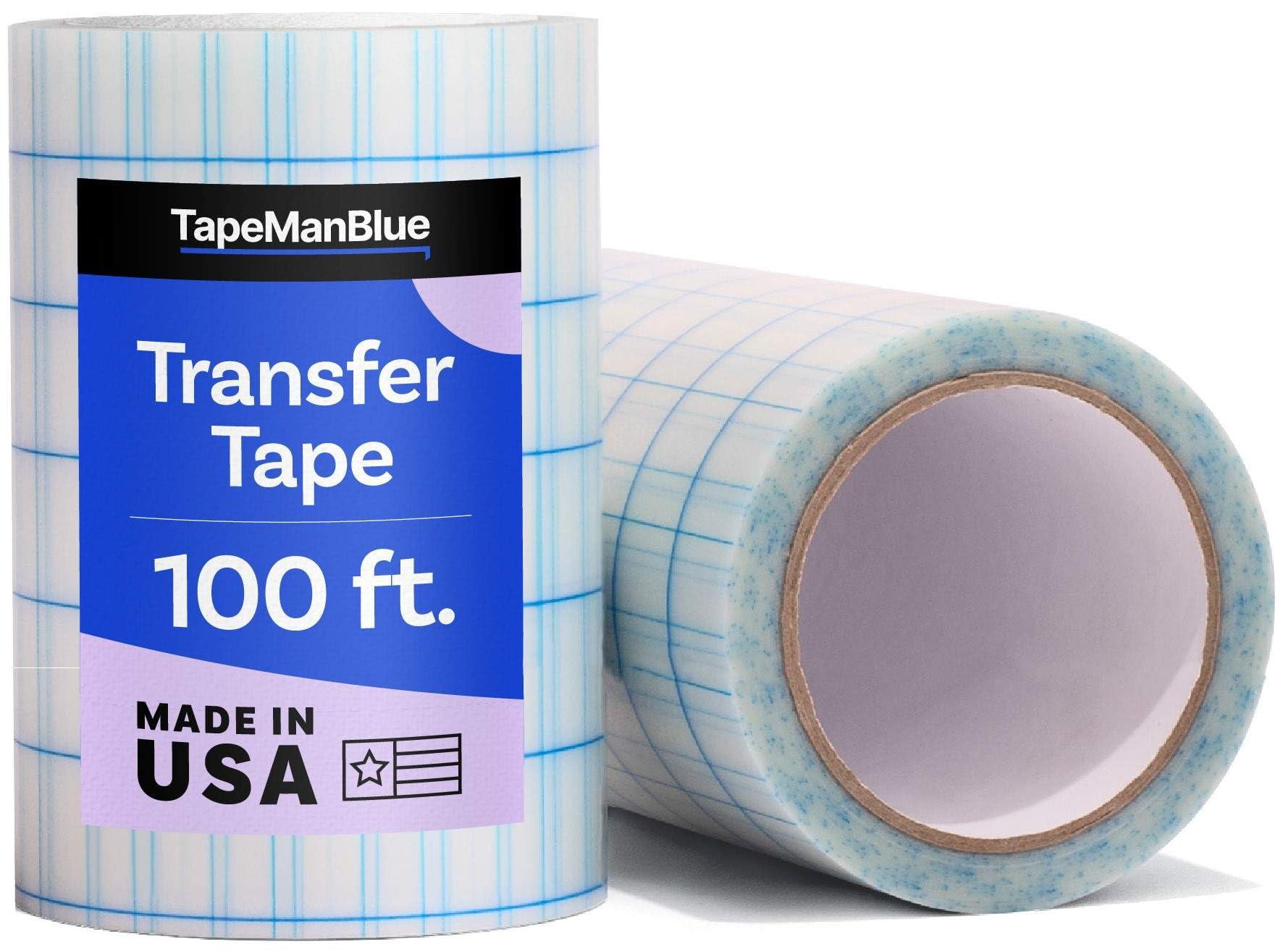 6" x 100' Roll TSF6 of Clear Transfer Tape for Vinyl, Made in America ...