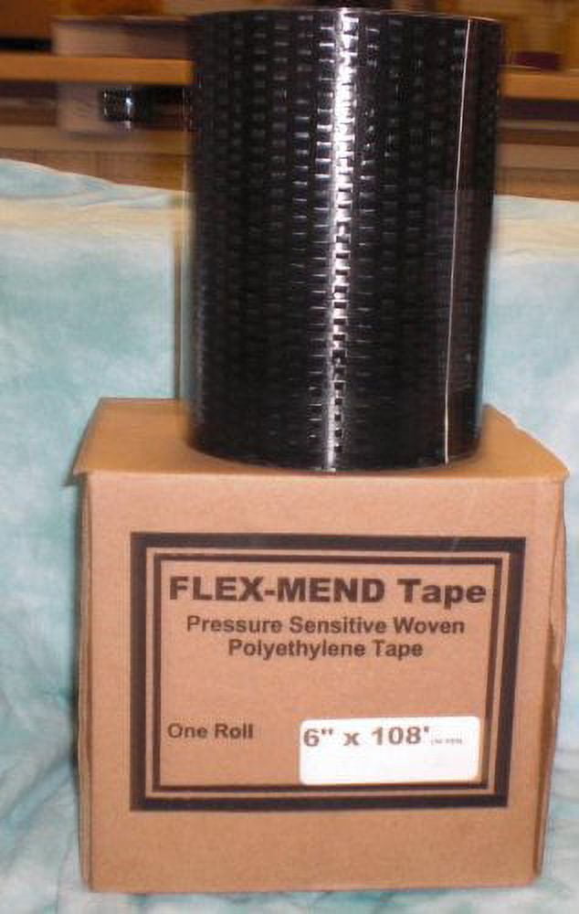 6 x 108' Mobile Home Flex Mend Belly Bottom RepairFix Underbelly Holes ...