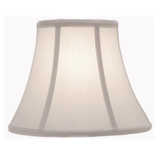 6 x 11 x 9 in. Softback Bell Lamp Shade, Pearl Supreme Satin - Walmart.com