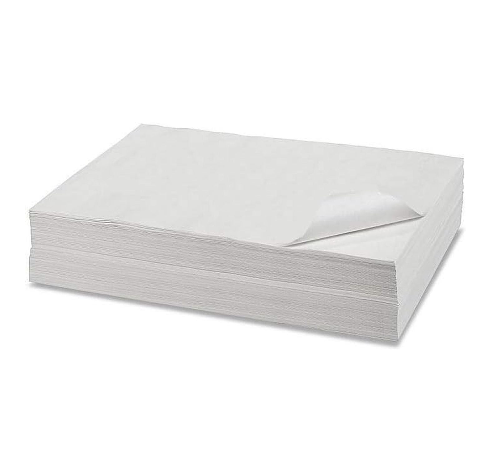 6" x 12" Butcher Paper White Disposable Wrapping or Meat - 1000 Sheets ...