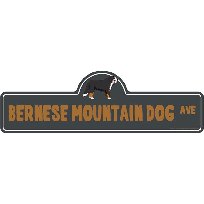 6 x 18 in. Bernese Mountain Dog Street Sign - Walmart.com