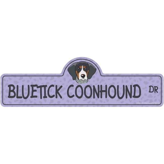 6 x 18 in. Decal - Bluetick Coonhound Dog - Walmart.com