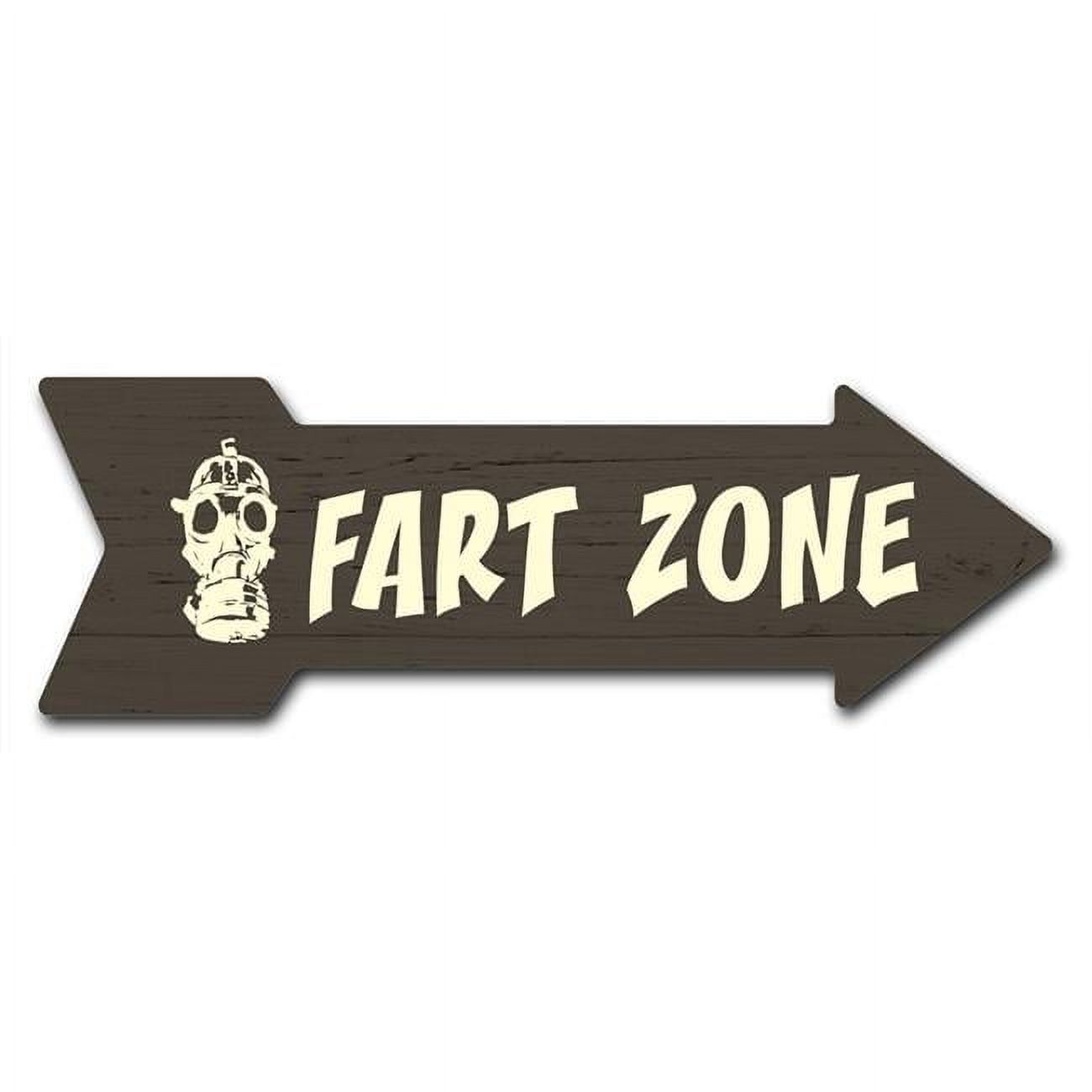 6 x 18 in. Indoor & Outdoor Decor Direction Sticker Vinyl Wall Decals ...