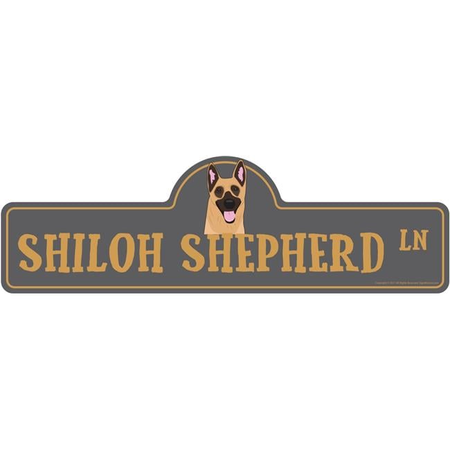 6 x 18 in. Street Sign - Shiloh Shepherd Stoner - Walmart.com