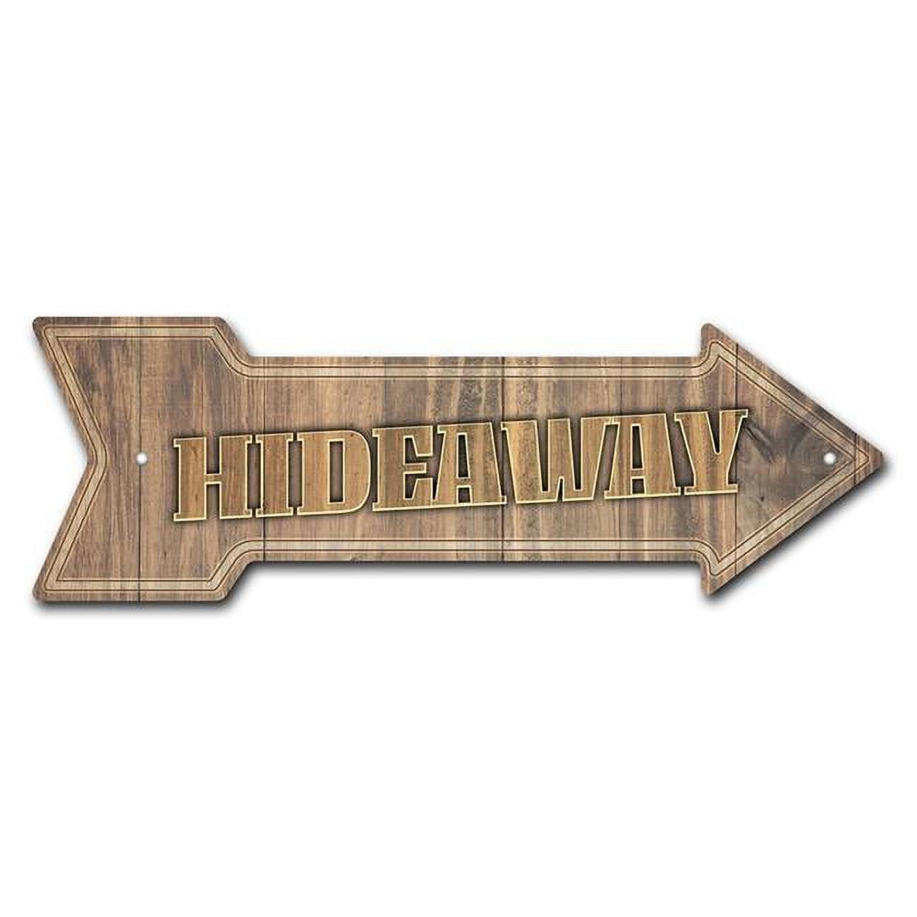 6 x 18 in. Wide Hideaway Arrow Sign - Walmart.com