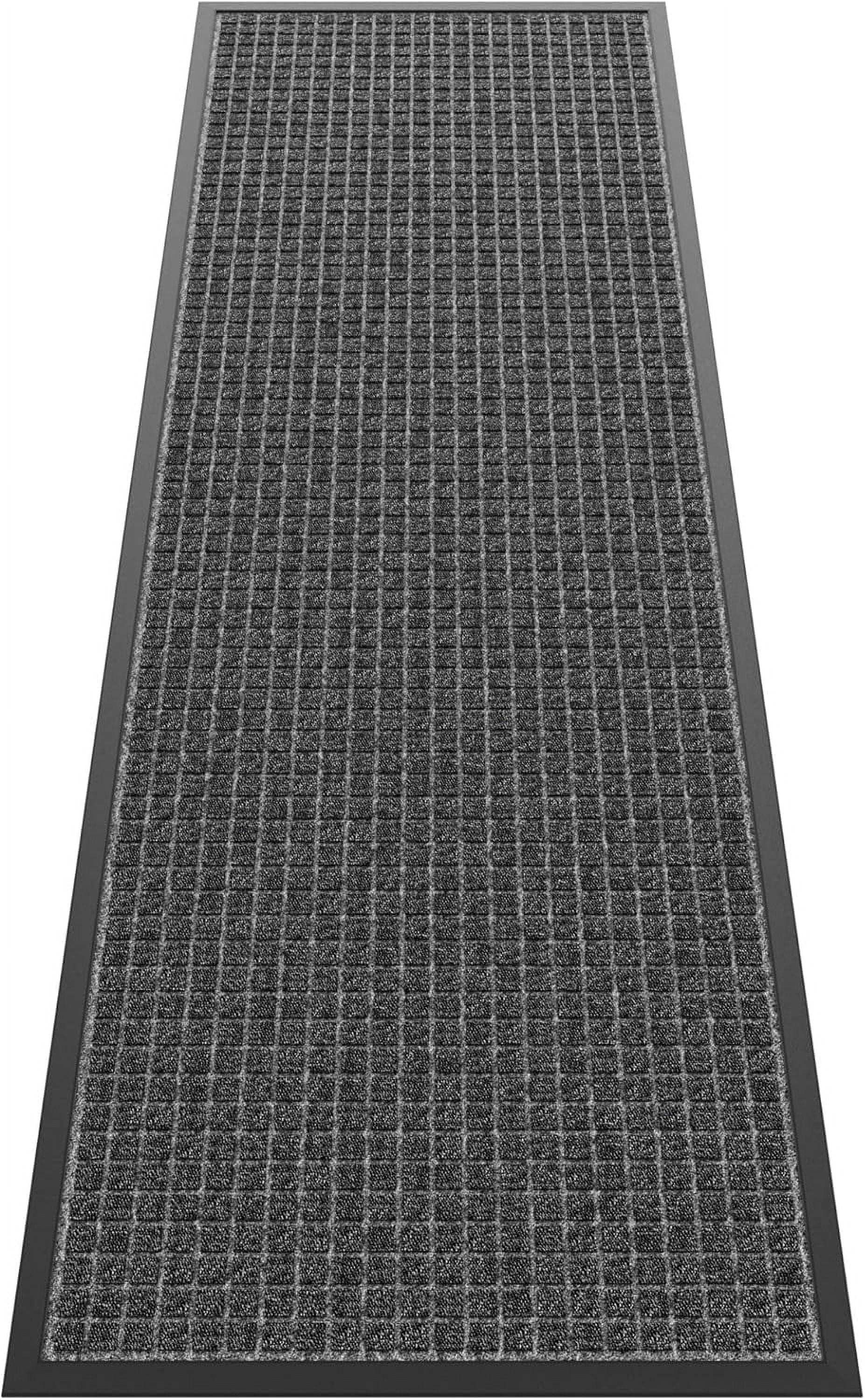 6' x 2' All-Season All-Weather Front Door Mat, Waterproof Natural ...