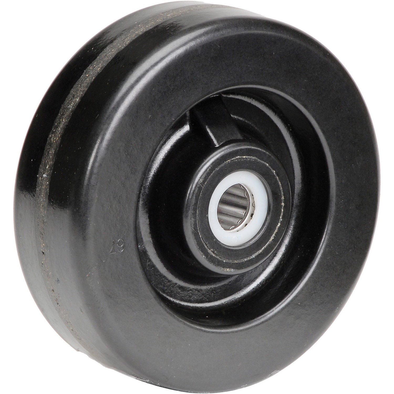 6" x 2" Molded Plastic Wheel, 3/4" Axle, 1/Pk - Walmart.com