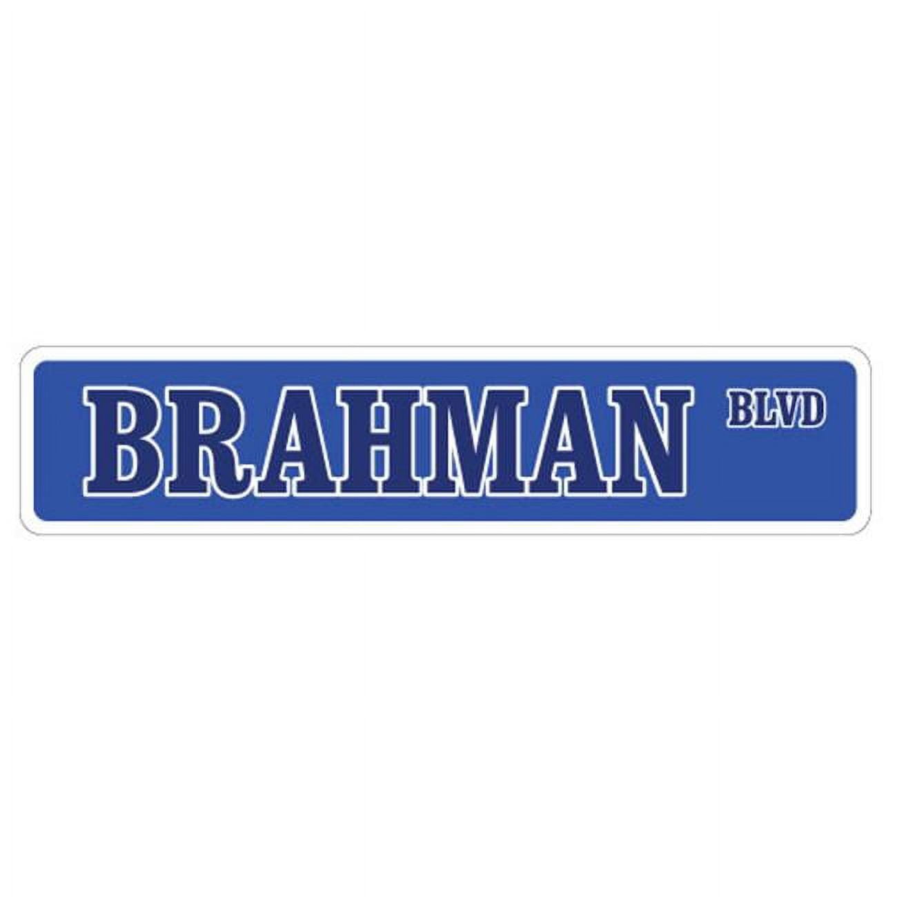 6 x 24 in. Brahman Street Sign - Walmart.com
