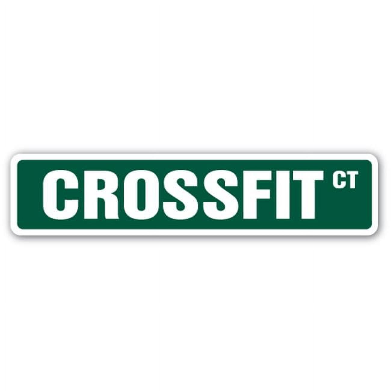 6 x 24 in. Crossfit Street Sign - Walmart.com