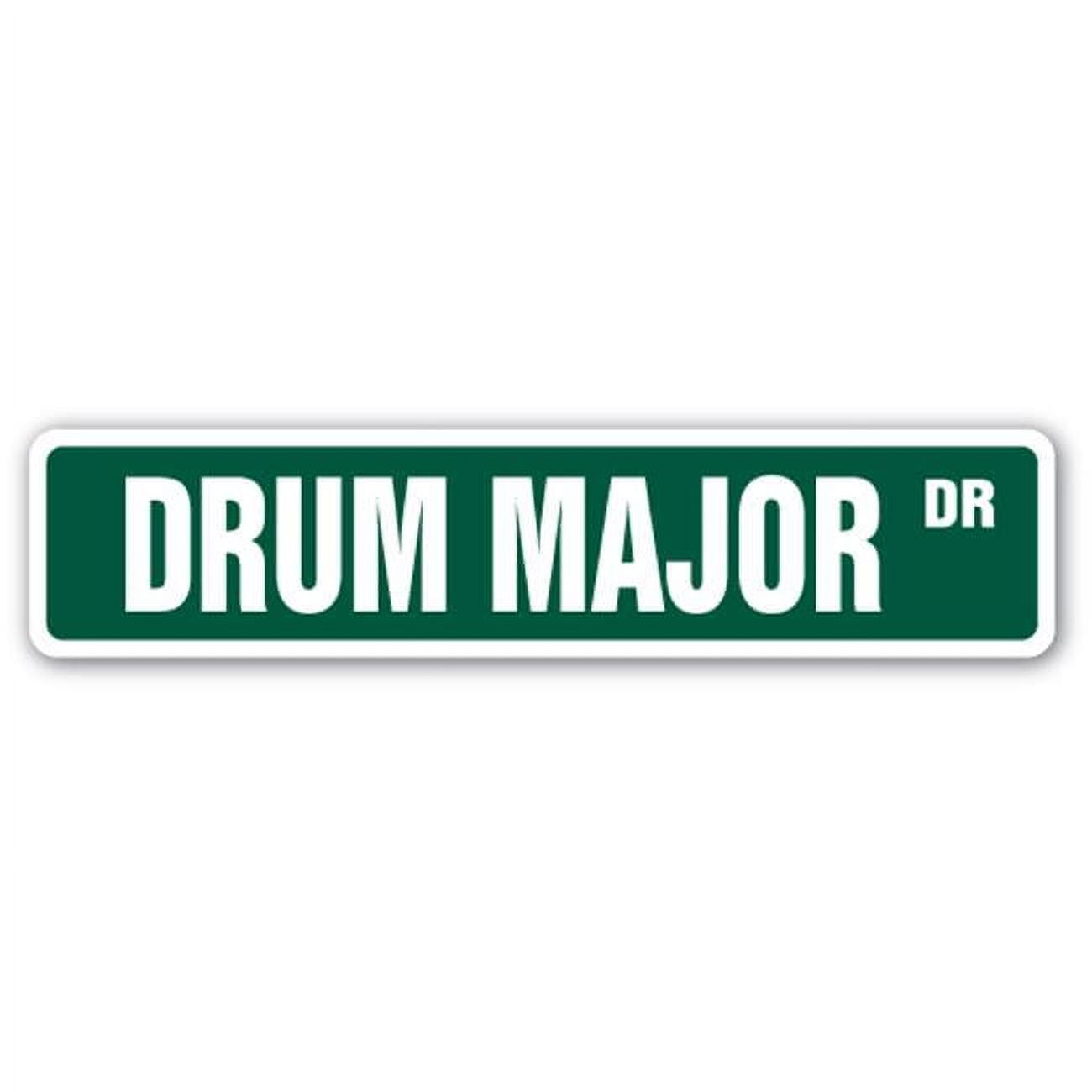 6 x 24 in. Drum Major Street Sign - Walmart.com