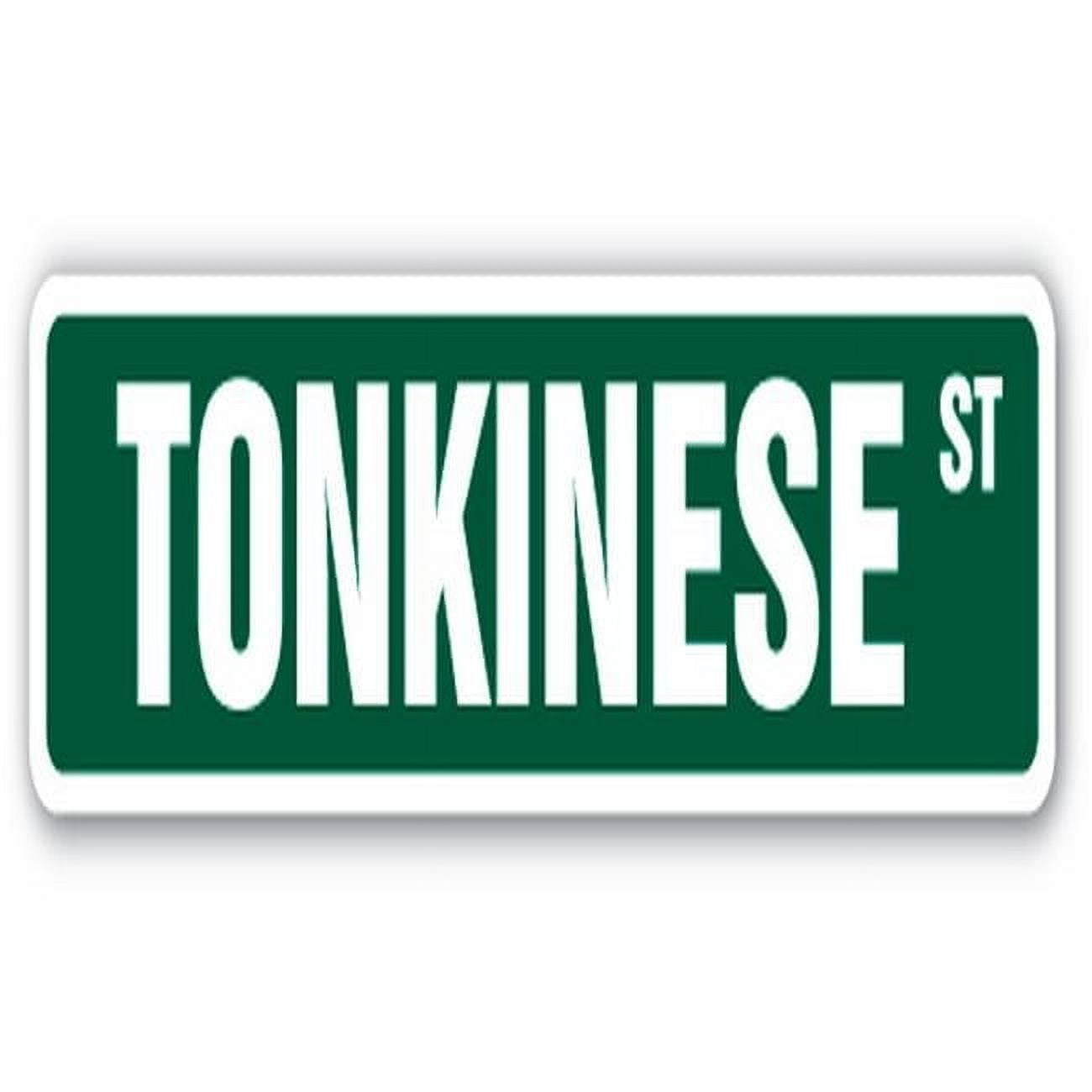 6 x 24 in. Street Sign - Tonkinese - Cat Breed Feline Kitty Kitten ...