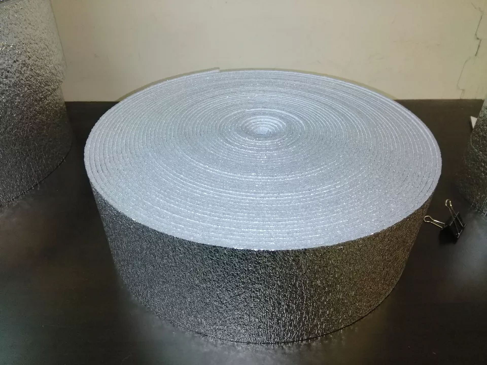 6 x 25 Reflective Foam Core Insulation HVAC Faucet Pipe Air Duct Wrap ...