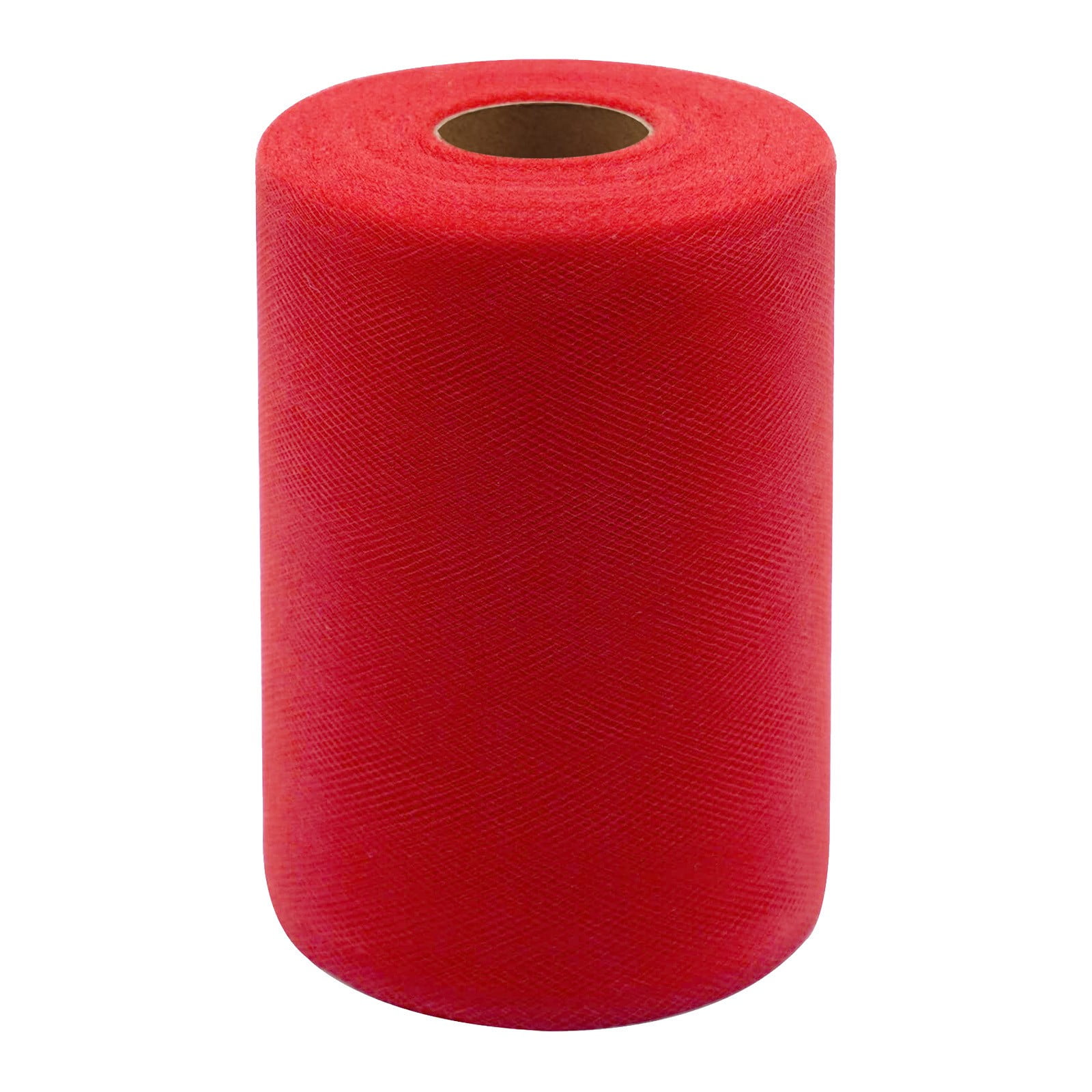 6" x 25 Yards, Decorative Wedding Tulle Decor - Fabric Netting Ribbon ...