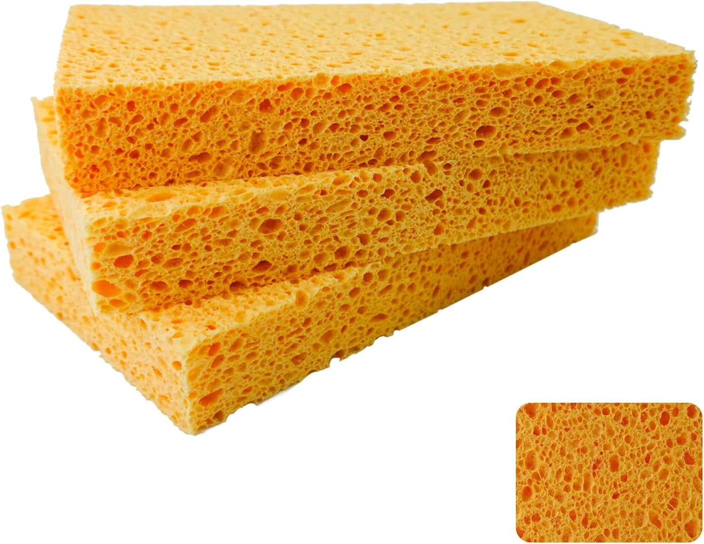 6 x 3.6 0.9 Inch JK SP-T22 Large Sponge, Kitchen Sponges, Handy ...