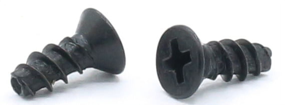 #6 x 3/8" Thread Forming Screws for Plastics (48-2) / Phillips / Flat ...